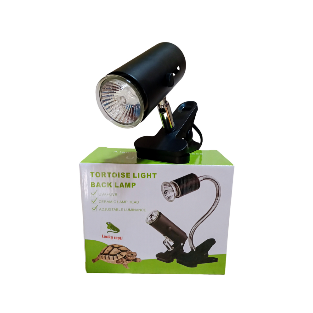 Mini Lâmpada Uva/uvb 50w 3.0 + Aquecimento + suporte grampo curto | Shopee Brasil