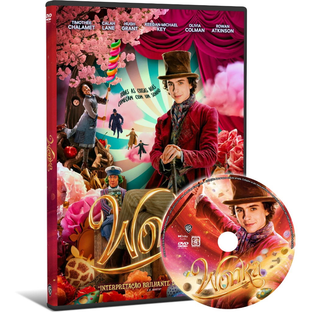 DVD Wonka (2023) | Shopee Brasil