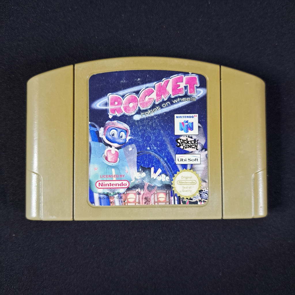 Rocket Robot on Wheels Europeu Original Nintendo 64 - N64. Jogo Raro ...