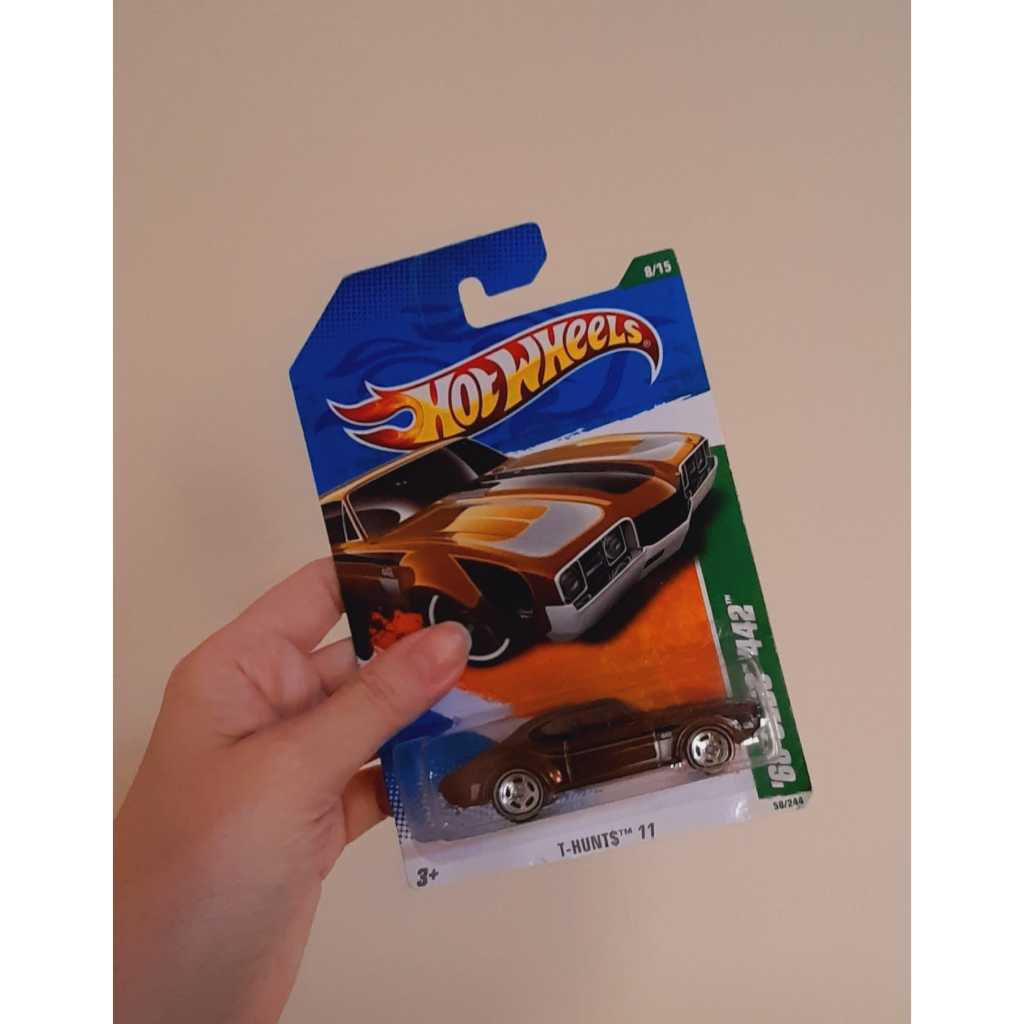 Hot Wheels Super Treasure Hunts Super T- Hun '68 Olds 442 2011 Lacrado | Shopee Brasil