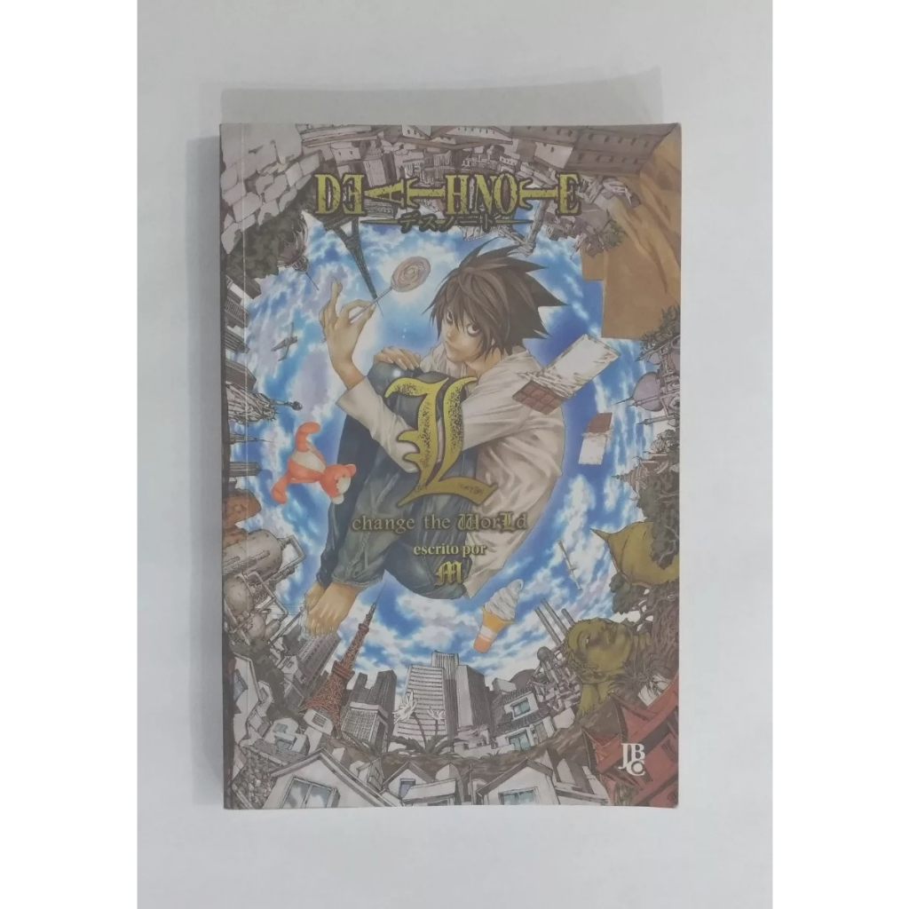 Livro Death Note L Change The World | Shopee Brasil