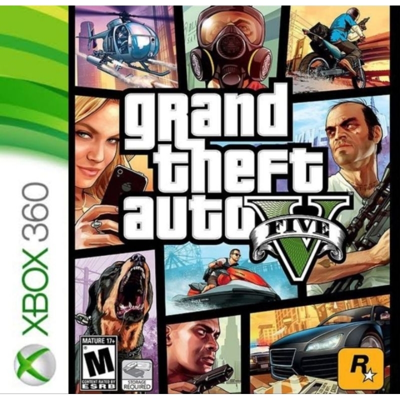 GTA 5 XBOX 360 (CHAMA PV) | Shopee Brasil