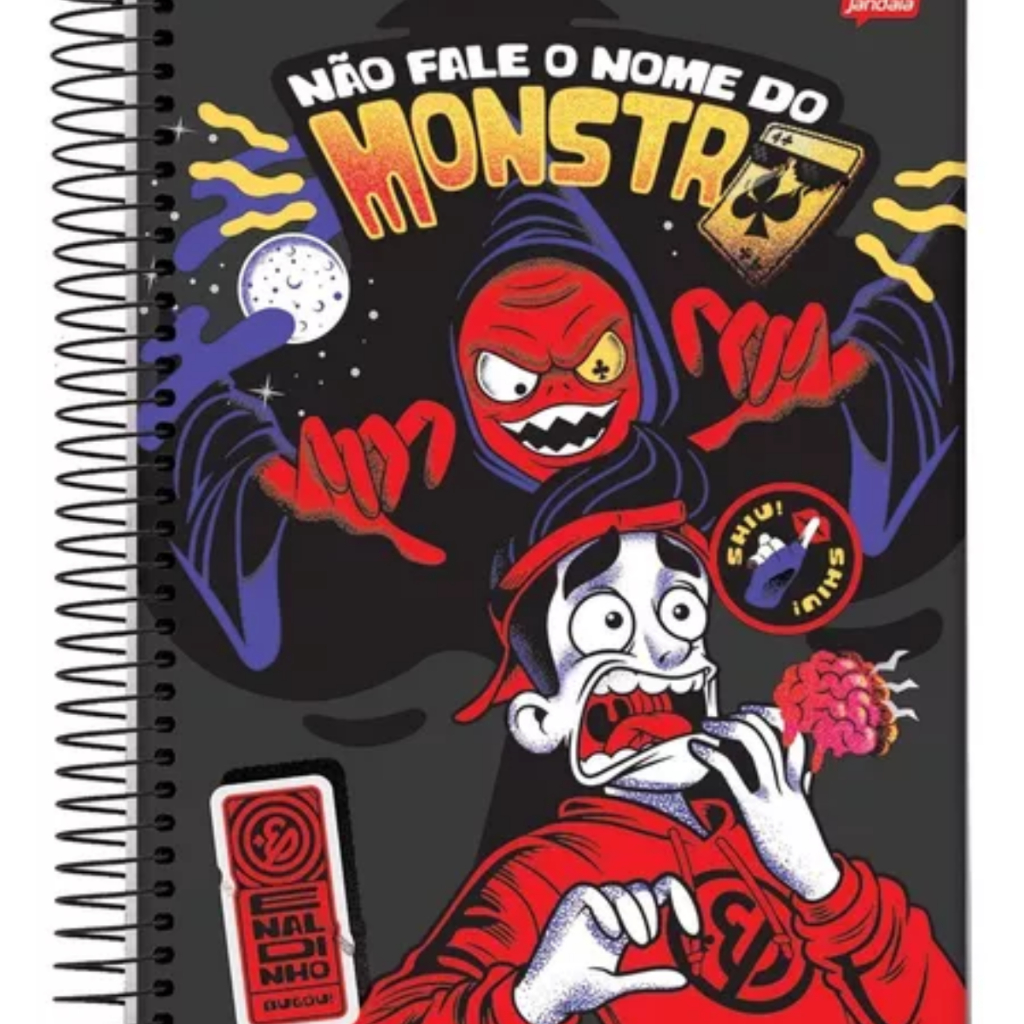 Caderno Escolar Universitário Espiral Capa Dura - 10 Matéria 160 Folhas ...