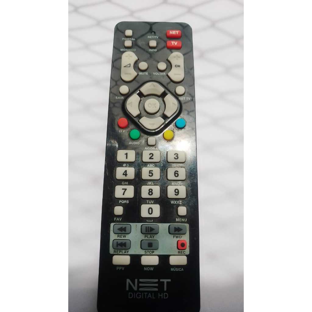 Controle Remoto Tv NET Digital Hd Compatível CR2FP | Shopee Brasil
