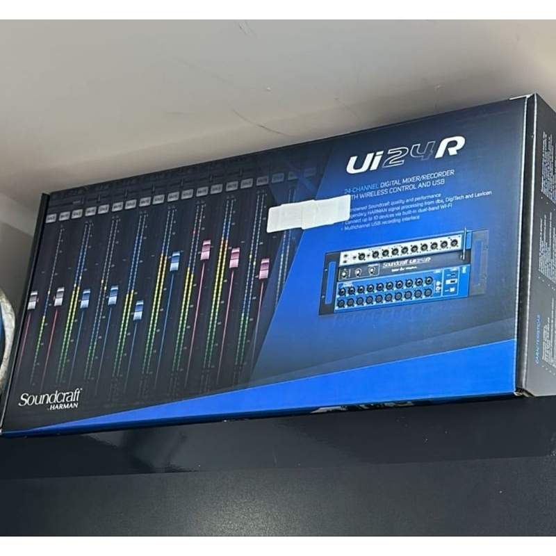 Mixer Soundcraft UI 24R Nova Original | Shopee Brasil