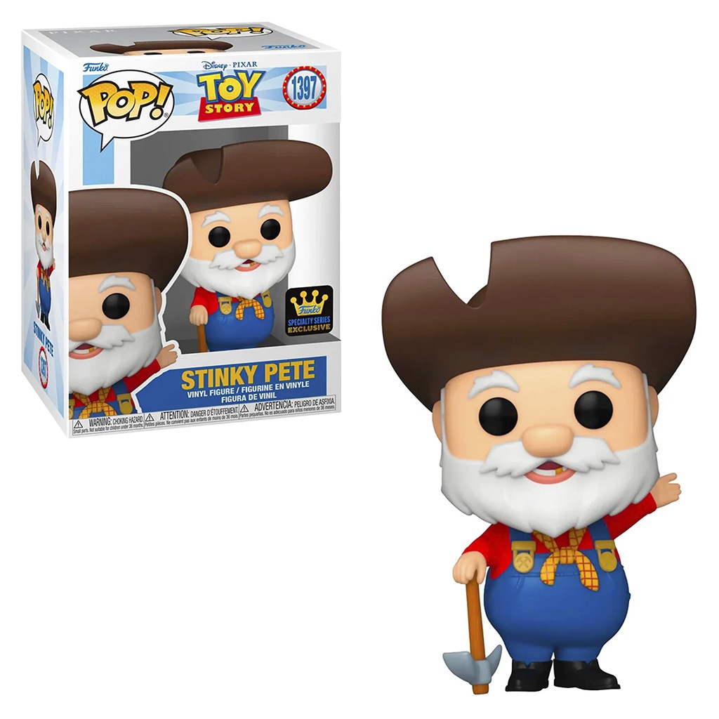 FUNKO POP TOY STORY 2 EXCLUSIVE - STINKY PETE 1397 | Shopee Brasil