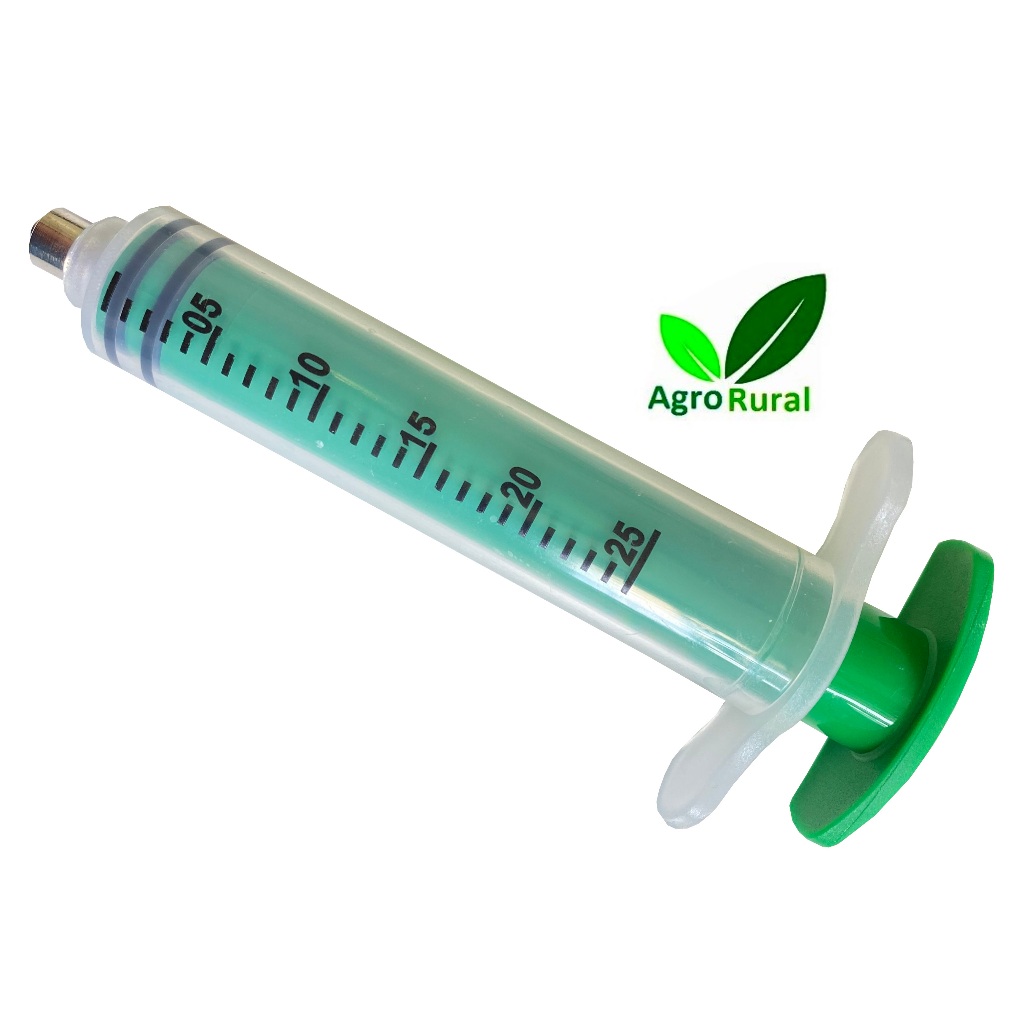 Seringa Veterinária 25 P/ Vacinação em Bovinos | Shopee Brasil