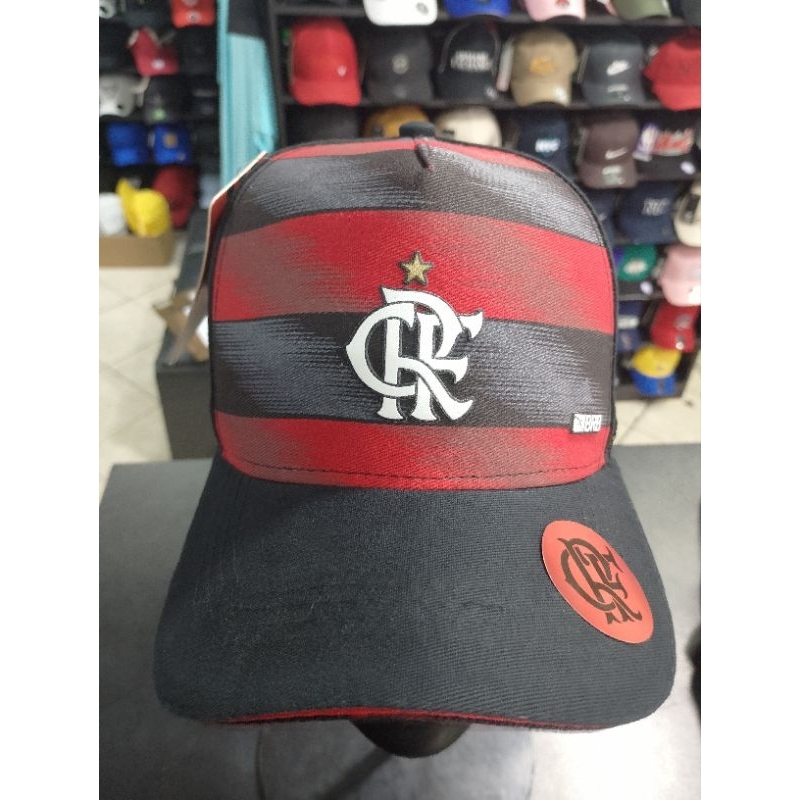 BONE DO FLAMENGO MODELO ABA CURVA | Shopee Brasil