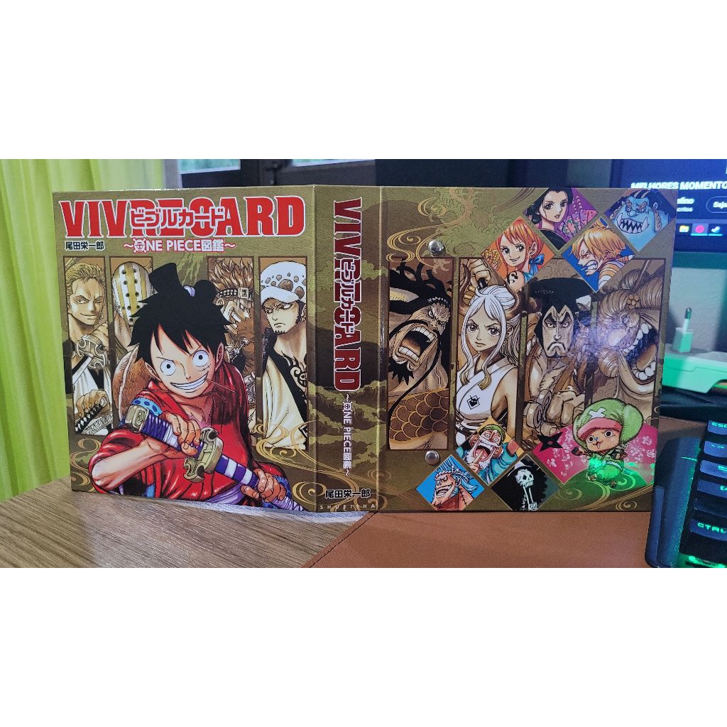 One Piece Zukan - Vivre Card (Databook em Japonês) - Faz a Boa!