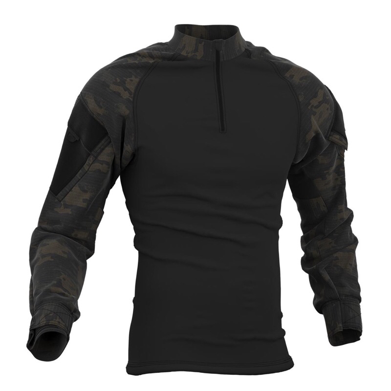Combat shirt multiforest black | Shopee Brasil