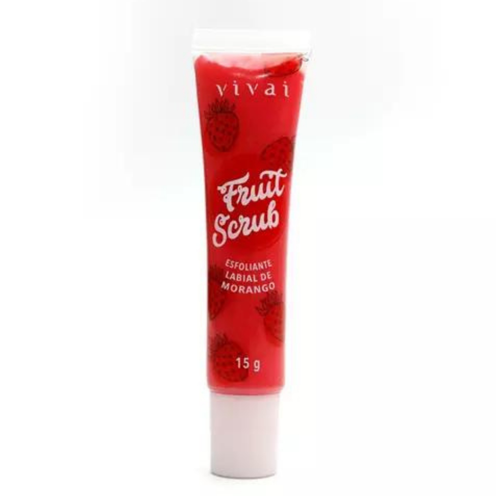 Esfoliante Labial Vivai Scrub Morango | Shopee Brasil