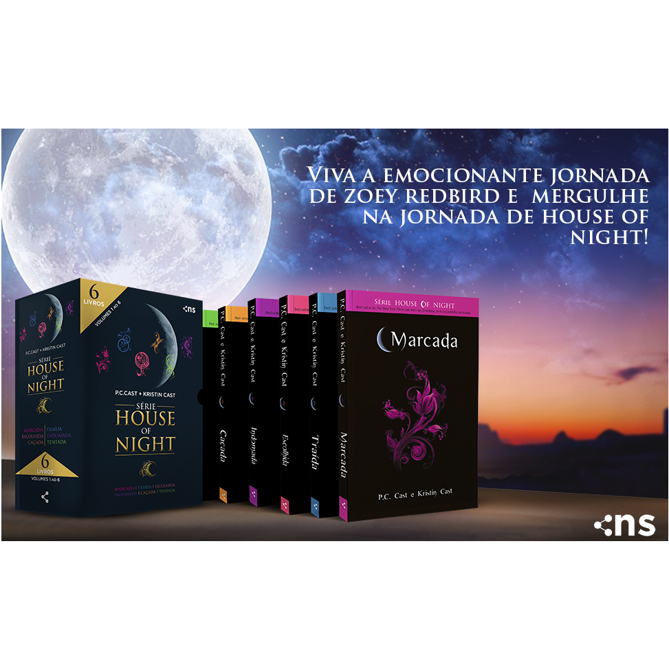 Box House of Night - Slim: Coleção completa v.1 (livros 1 a 6) - P.C ...
