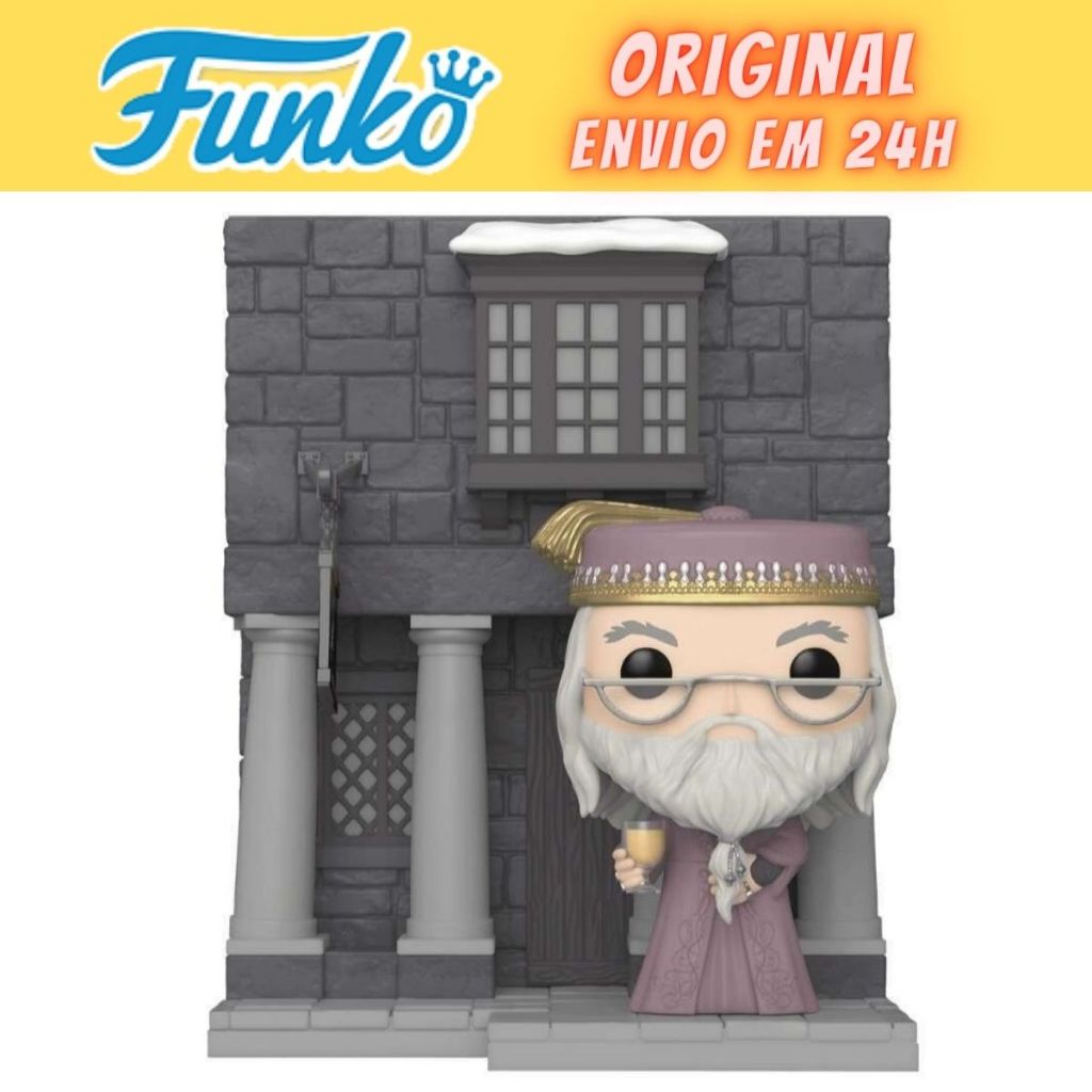 Funko Pop Albus Dumbledore With Hogs Head Inn - 154 | Shopee Brasil