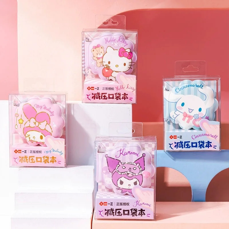 POCKET BOOK SANRIO MINI BLOCO CHAVEIRO HELLO KITTY PAPELARIA FOFA ...