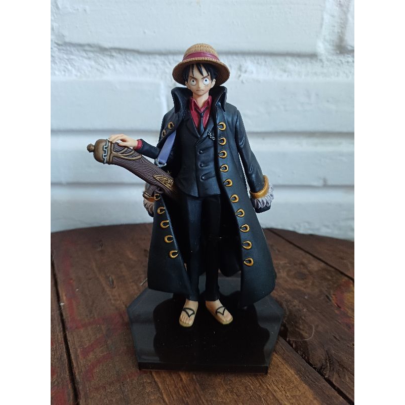 Action Figure Gashapon Luffy Strong World One Piece Bandai | Shopee Brasil