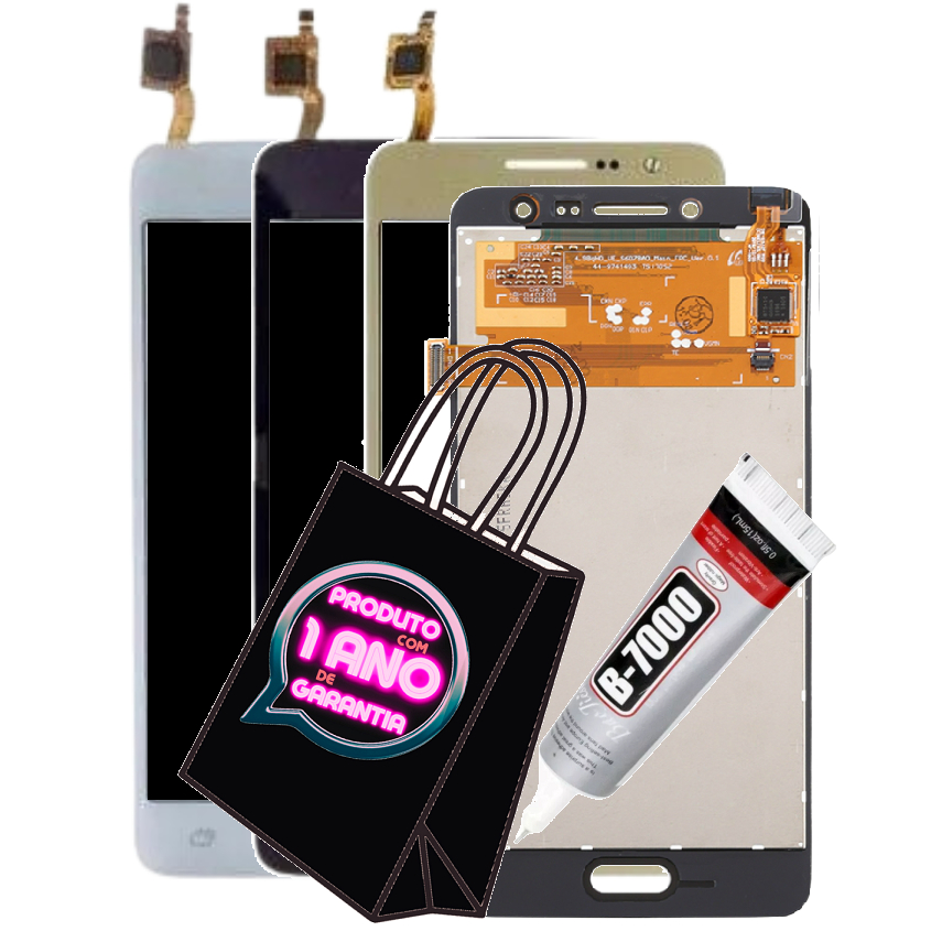 Tela Frontal Touch Display Lcd Compatível Com Galaxy Gran Prime G530 G531 + Cola! | Shopee Brasil