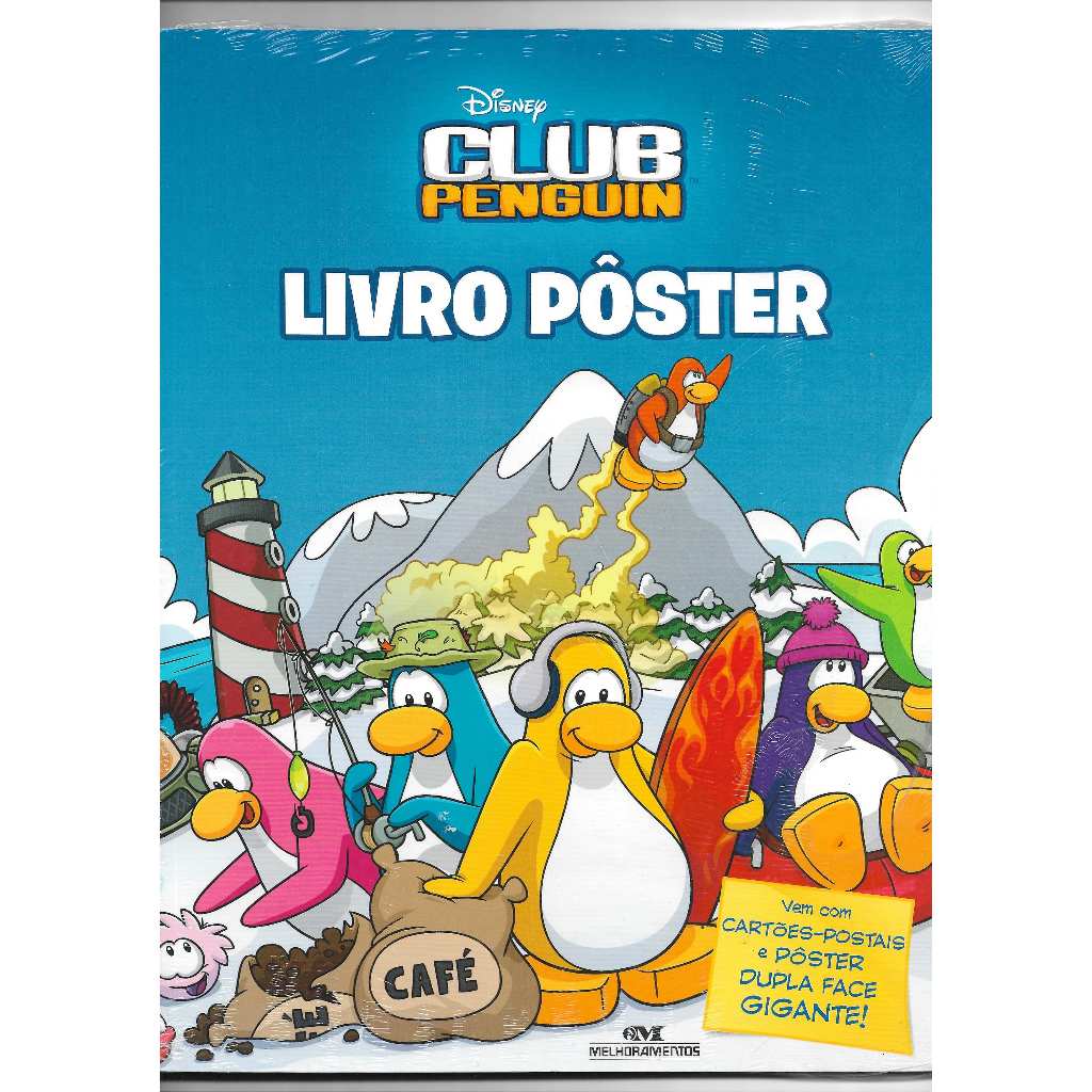 Livro Pôster - Club Penguin (Lacrado) | Shopee Brasil