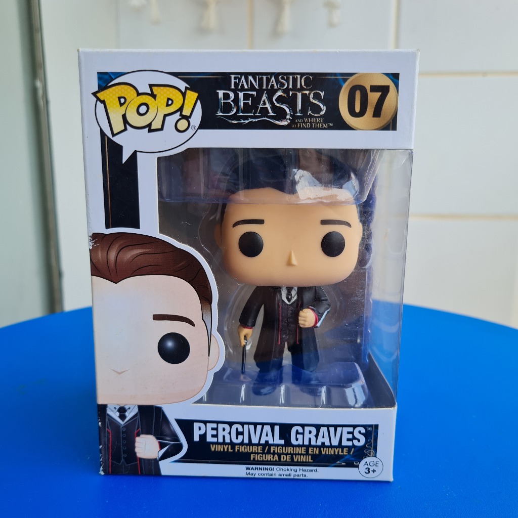 FUNKO POP! PERCIVAL GRAVES - HARRY POTTER, ANIMAIS FANTASTICOS | Shopee ...
