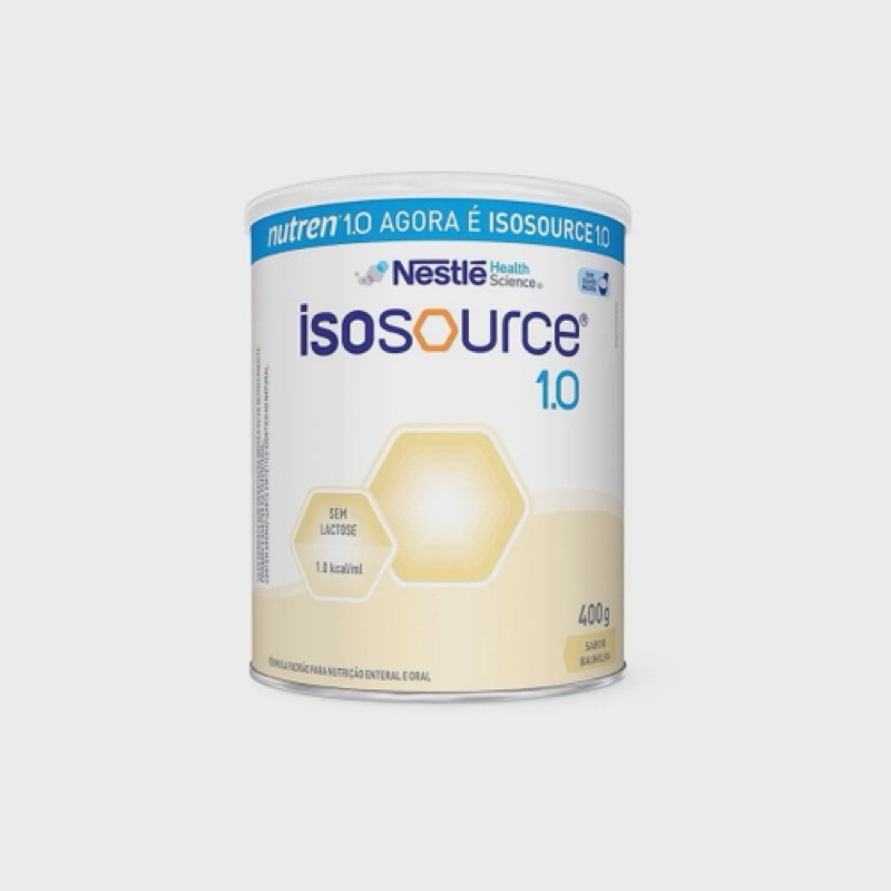 Isosource 1.0 400G - nestle antigo Nutren 1.0 kit com 4 | Shopee Brasil