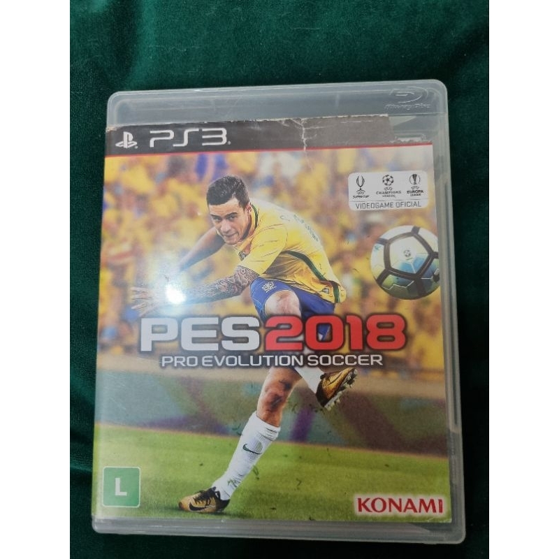 pes 2018 ps3 mídia fisica | Shopee Brasil