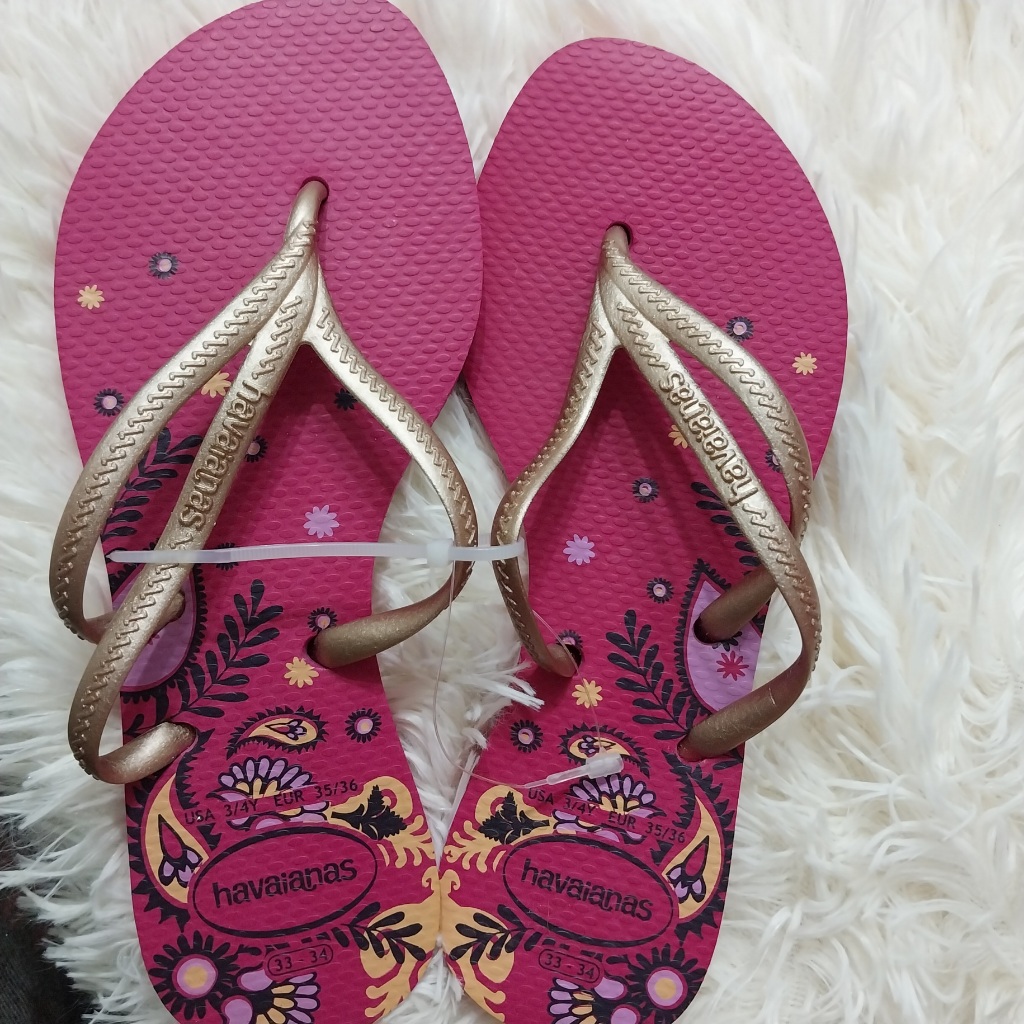 Havainas Tria Print Original Femininos | Shopee Brasil