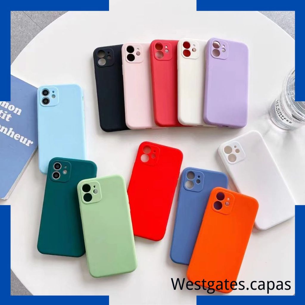 Capa Case veludo TPU Soft Liquid Compativel para Iphone 13/13Pro/13ProMax | Shopee Brasil