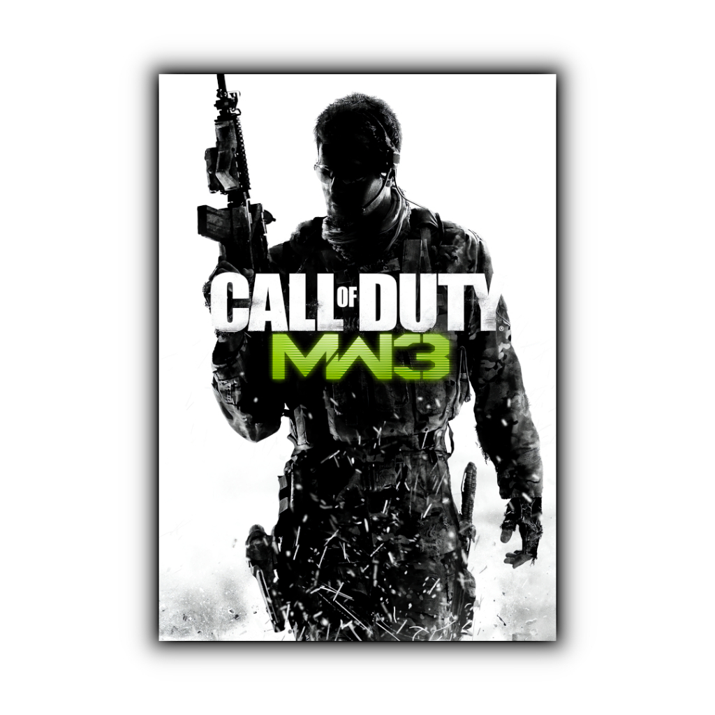 Placa Decorativa Call of Duty Modern Warfare 3 Quadro Games Em Mdf Com ...