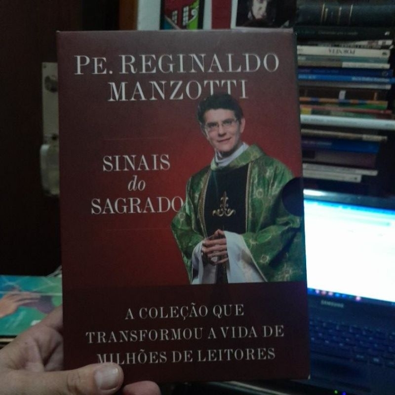 Box Sinais do sagrado ( Pe. Reginaldo Manzotti) | Shopee Brasil