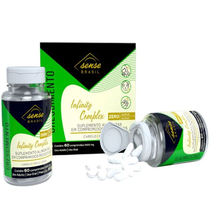 Capsula infinity complex Sense Brasil 60un 60g | Shopee Brasil