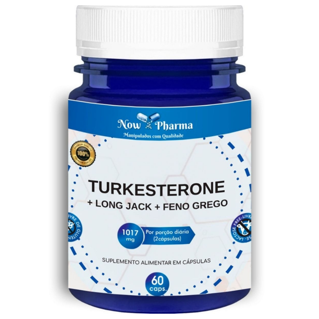 Turkesterone Long Jack Feno Grego 500mg - Manipulado Now Pharma ...