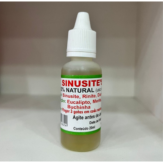 GOTAS SINUSITE 100% Natural – Uso Nasal – 30 ml | Shopee Brasil