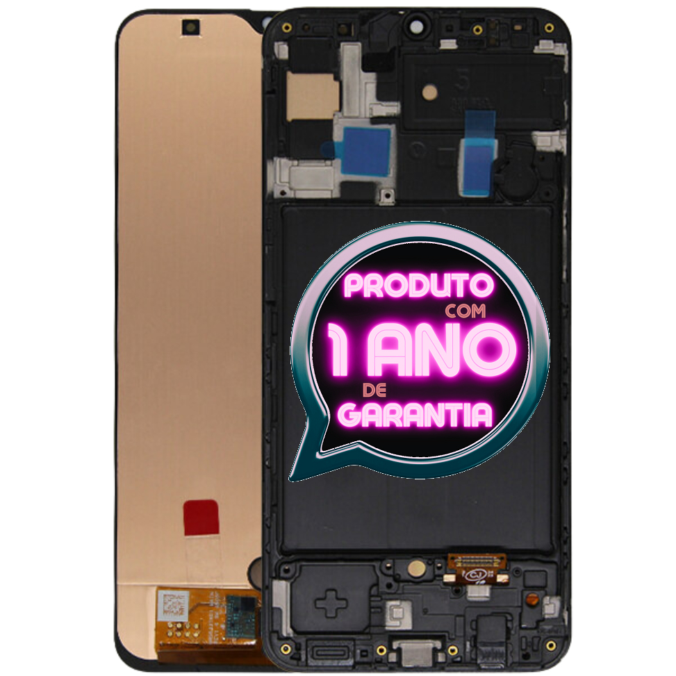 Tela Frontal + Com Aro Compatível Com Galaxy A50 A505gt + Touch Display Lcd Full Hd! | Shopee Brasil