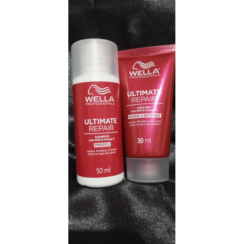 kit de miniatura Wella ultimate repair 50 ml | Shopee Brasil