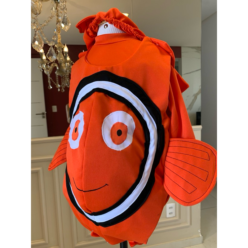 Fantasia Body Nemo Peixinho | Shopee Brasil