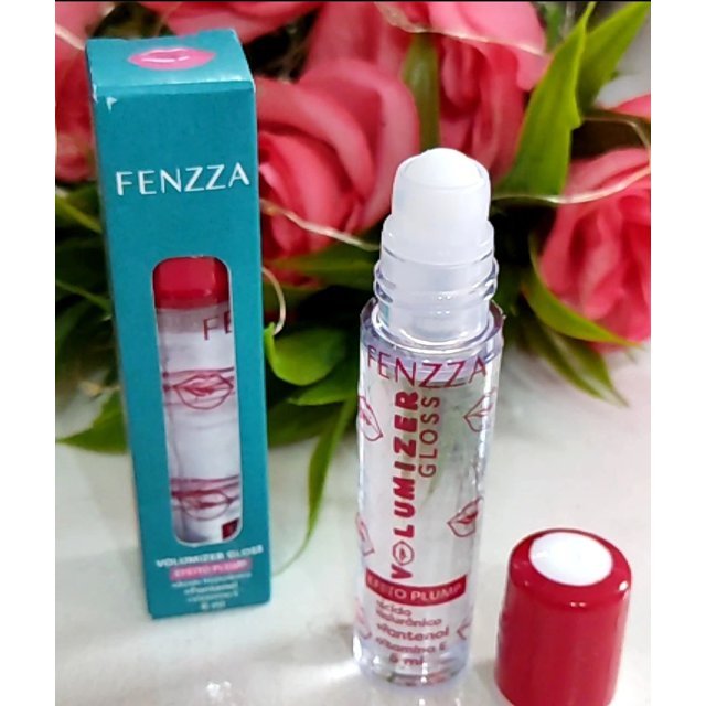 gloss labial efeito plump volumizer - fenzza | Shopee Brasil