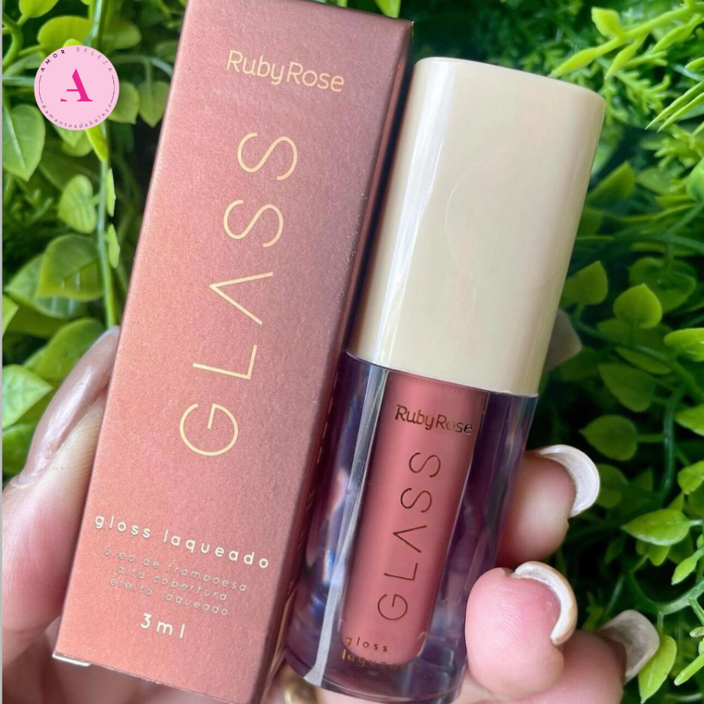 Gloss Laqueado Ruby Rose Glass Lançamento | Shopee Brasil