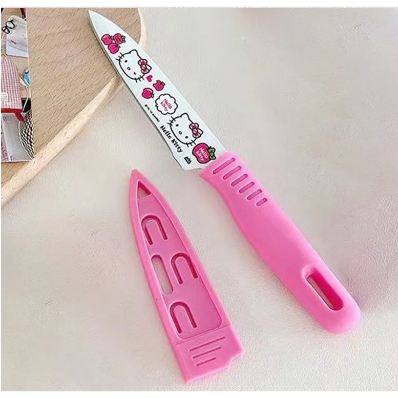 Faca Hello Kitty com capa Faca de cozinha Sanrio | Shopee Brasil