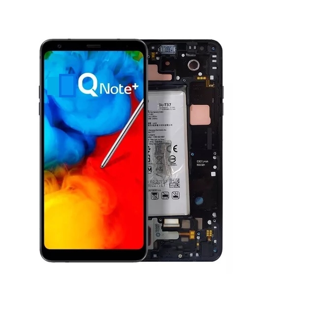 Tela Display Touch Frontal Aro Compatível LG Qnote Plus Q710 Celular ...