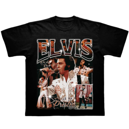 Camiseta Elvis Presley | Shopee Brasil