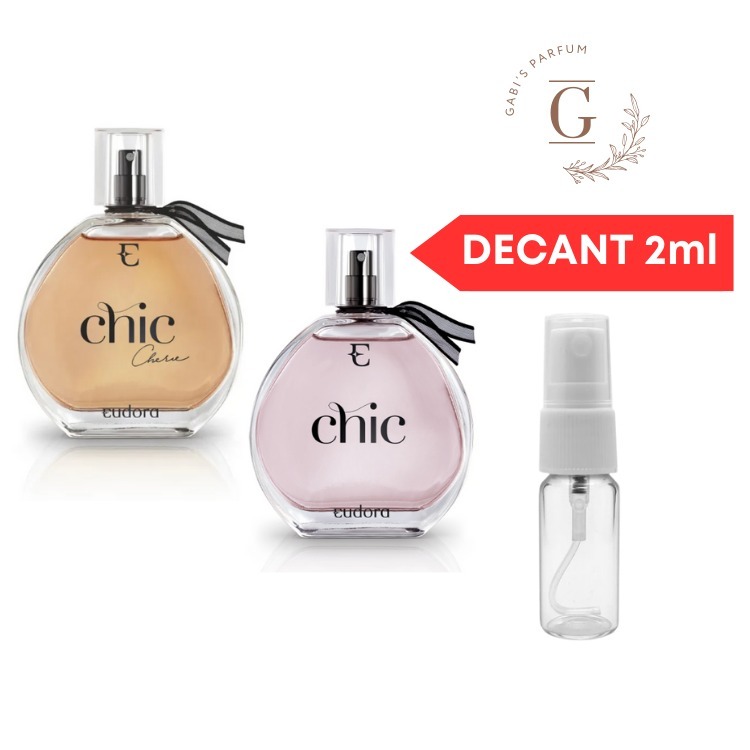 Colônia Chic (decant 2 ml) | Shopee Brasil