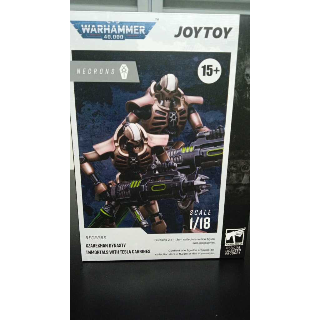 JoyToy Warhammer 40k Necron Immortal Tesla Carbine | Shopee Brasil