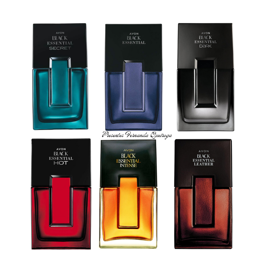 Black Essential Deo Colônia Avon Masculino 100ml (Original, Intense ...