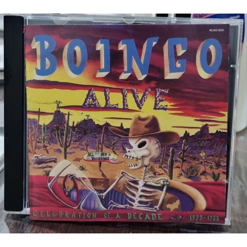 CD Oingo Boingo - Boingo Alive (importado USA) | Shopee Brasil