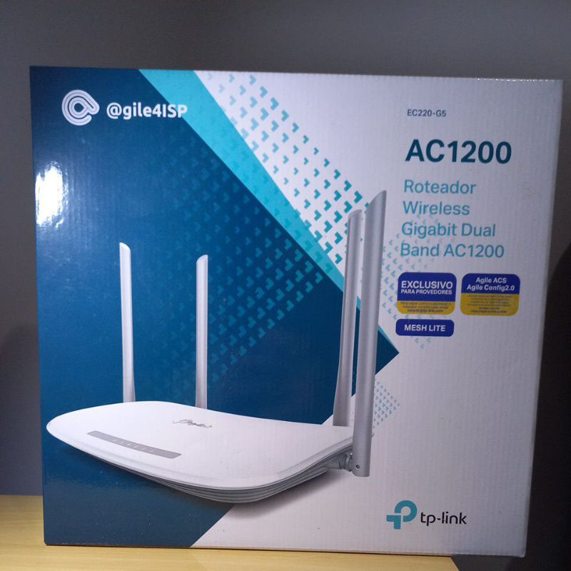 Roteador Tp-link EC220-G5 AC1200 Gigabit Dual Band | Shopee Brasil