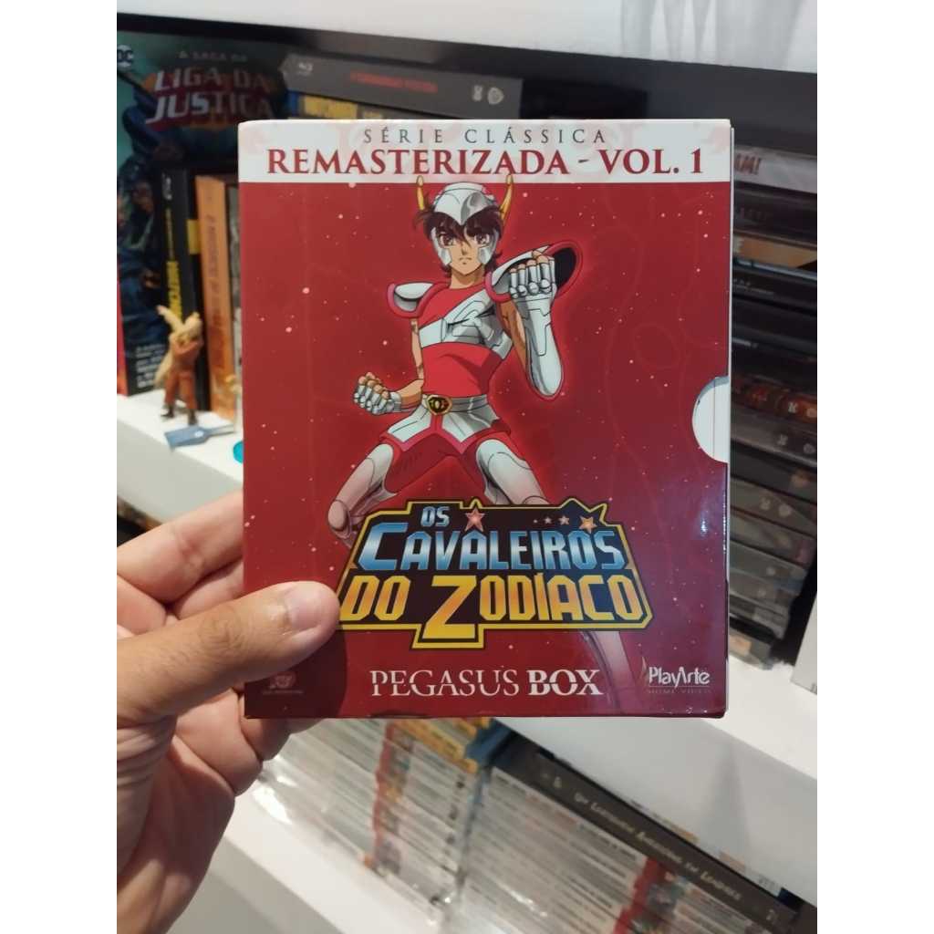 Bluray Cavaleiros do Zodiaco Pegasus BOX | Shopee Brasil