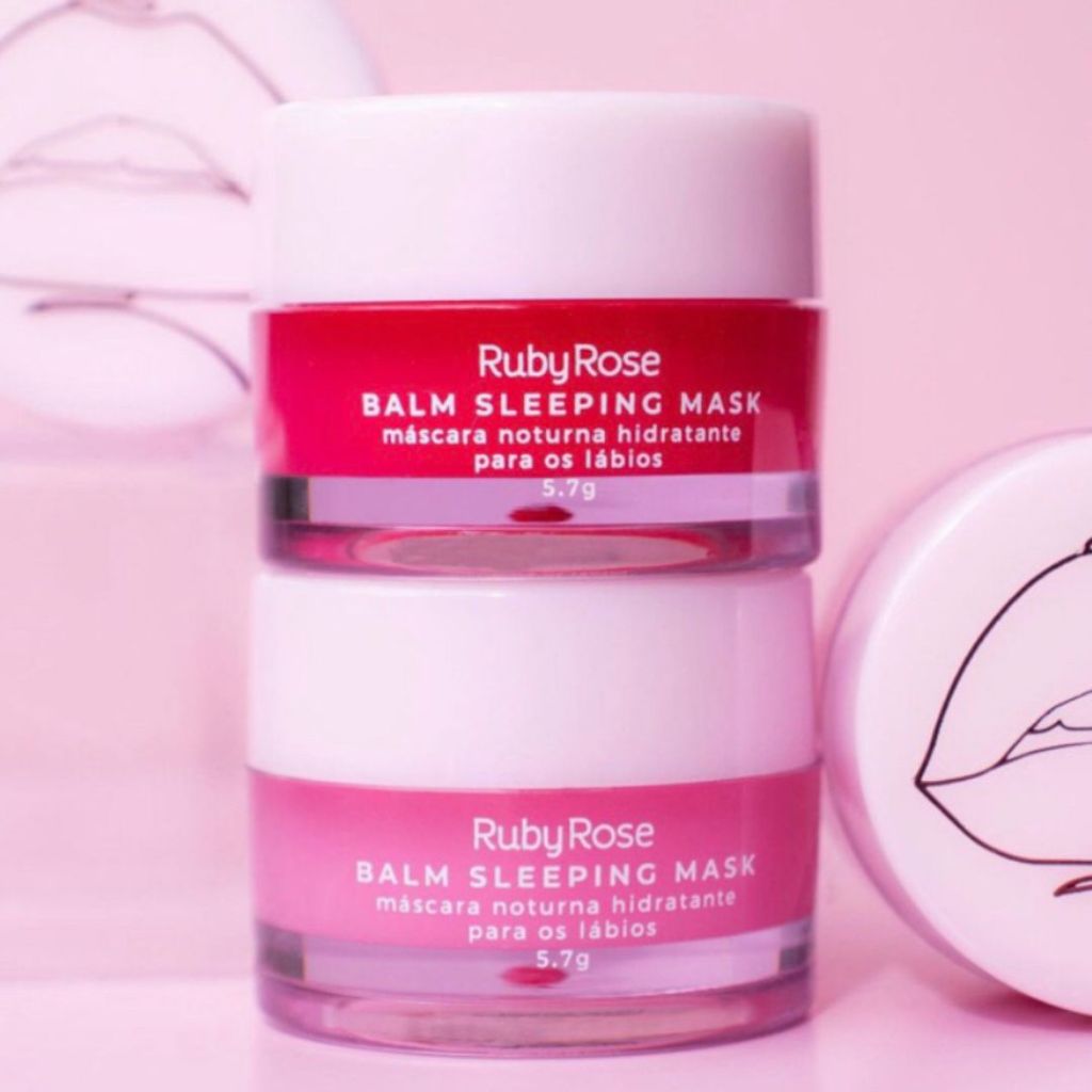 Lip Balm Sleeping Mask Ruby Rose Hidratante labial | Shopee Brasil