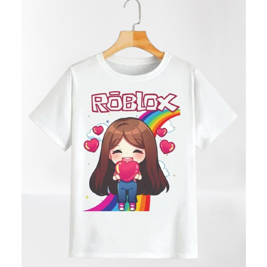 Camiseta branca infantil menina julia minegirl roblox personalizada ... Camiseta branca infantil menina julia minegirl roblox personalizada ...