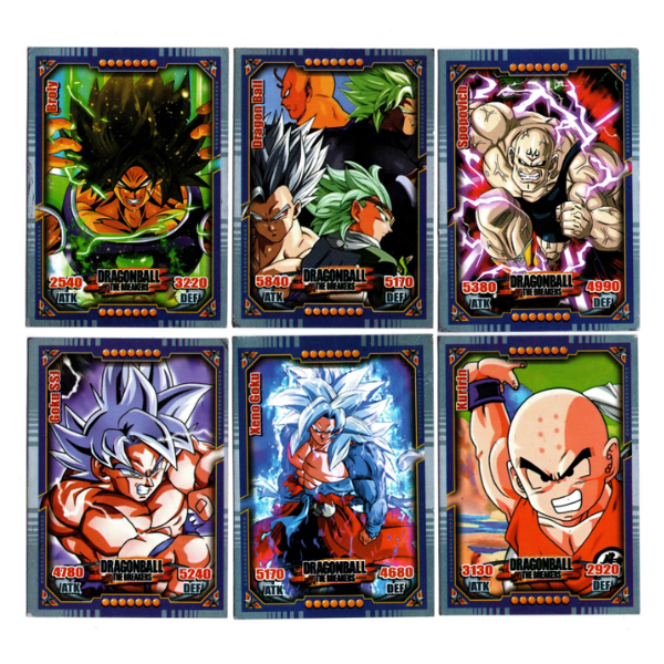 400 Card Dragon Ball The Breakers TCG Card Game Cartinhas Dragon Ball ...
