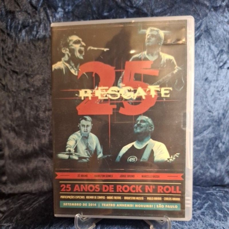 DVD Banda Resgate 25 anos | Shopee Brasil