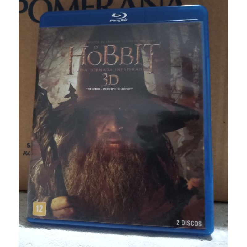 O Hobbit: Uma Jornada Inesperada (Blu-Ray 3D, disco duplo) | Shopee Brasil